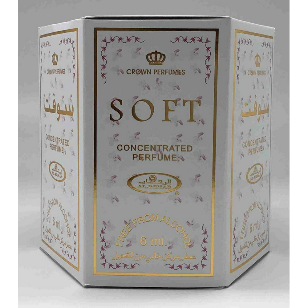 Soft - 6ml (.2oz) Roll-on Perfume Oil by Al-Rehab (Box of 6) - Walmart ...