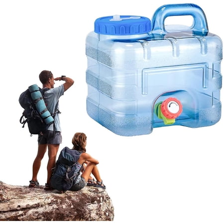 Water Container With Spigot - 7.5l Watertight Camping Water Holder With ...