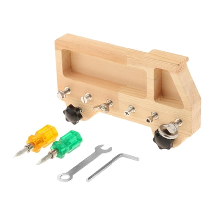 Screw Driver Board Play Set Learning Toy Screwdriver for Children ...