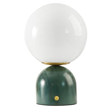 Beautiful Portable Rechargeable Thyme Green Table Lamp by Drew ...