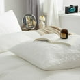 3 Piece Sherpa Fleece Duvet Set, Luxurious Plush Comforter Covers ...