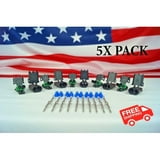 NOVOPARTS Weather Pack 2 Pin Sealed Connector Kit 16-14 GA 5 COMPLETE ...