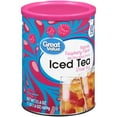 (4 pack) Great Value Natural Raspberry Flavor Iced Tea Drink Mix, 23.6 ...