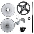 18 inch Multi-functional Industrial Fan, 3-in-1 Stand Desk Wall Mount ...