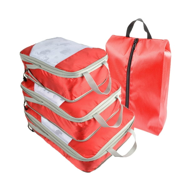 Thinsony 4pieces Simplify Packing Process Compression Packing Cubes Set ...