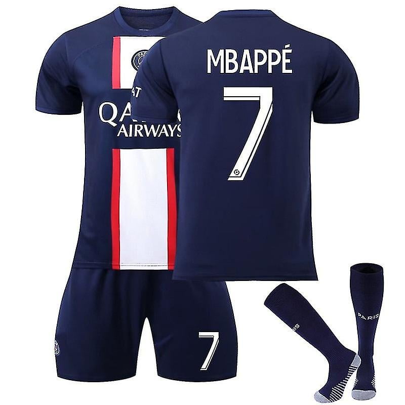 Click here for Jhcug Mbappe 7 Pattern Soccer T-Shirts Jersey Set... prices