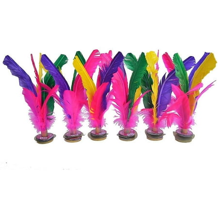 6 Pack Kick Shuttlecock Chinese Jianzi Colorful Outdoor Toy Game ...