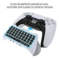 Popvcly Wireless Controller Keyboard for PS5, Bluetooth Chatpad with ...