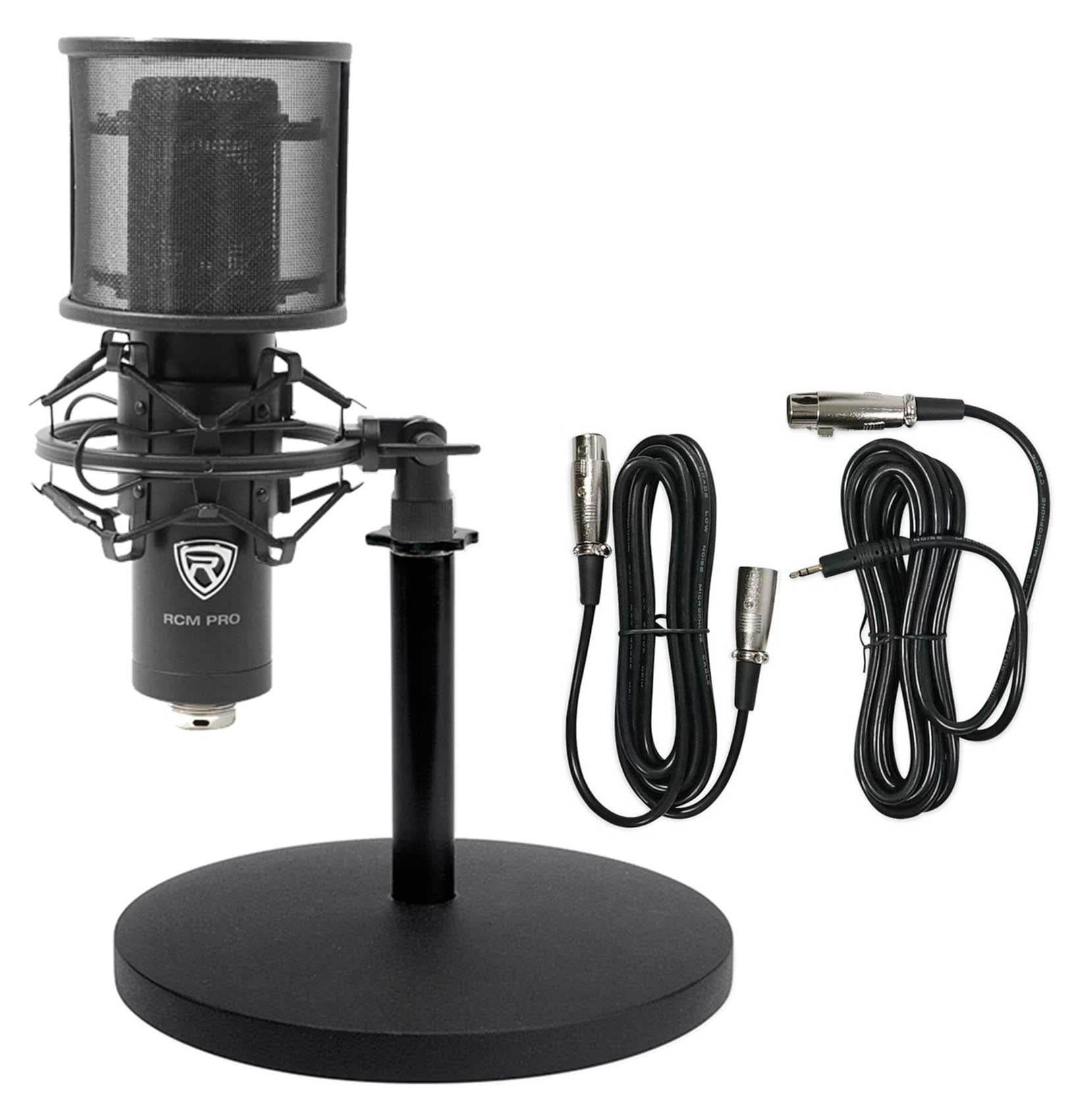 Rockville RCM PRO Studio/Recording Condenser Microphone+Weighted ...
