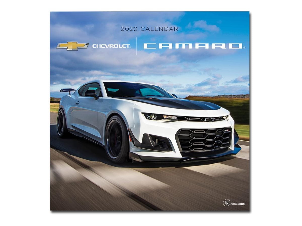2020 Camaro Wall Calendar - Walmart.com