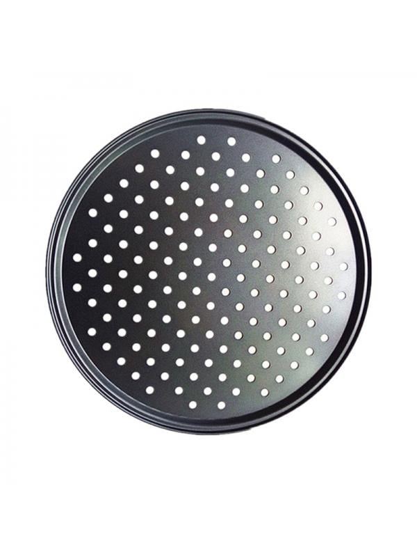 DIY Pizza Round Baking Tray Carbon Steel Oven High Temperature Baking ...