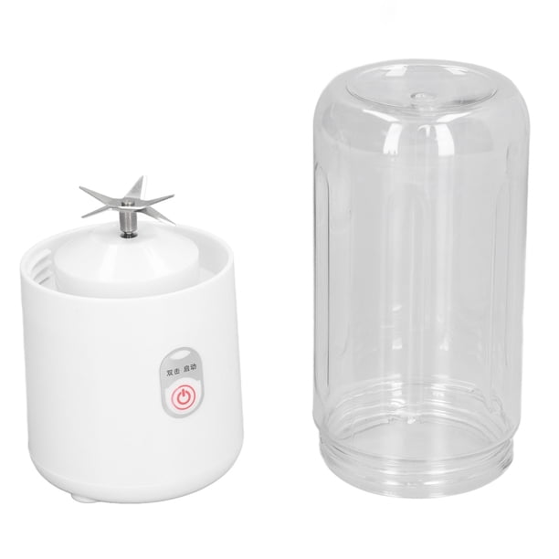 Licuadora Portátil Con Vaso Exprimidor, 6 Cuchillas, Recargable Por USB ...