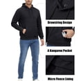 Big and Tall Men Hoodie Plus Size Hooded Sweatshirt Fleece Pullover ...