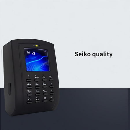 2.4inch TFT Color Screen Fingerprint Time Card Machine Large Capacity ...