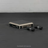 Titan Fitness Anti-Slip 4in Stackable Wooden Plyometric Box, Pro-Duty ...