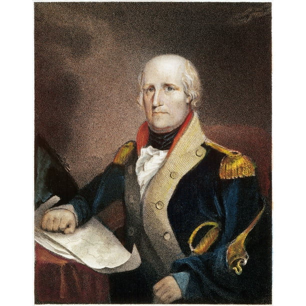 George Rogers Clark /N(1752-1818). American Revolutionary Soldier And ...