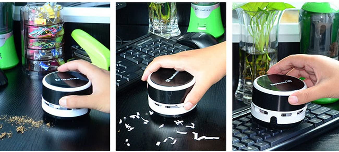 Buy Ogrmar Portable Cordless Mini Desktop Vacuum Desk Dust Cleaner/Dust ...
