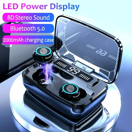 M11 TWS Wireless Earphones BT V5.0 Wireless Headphones Sports HiFi ...