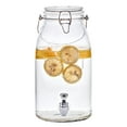 Mainstays Clear Glass Mason Sun Tea Beverage Dispenser Jar - Walmart ...
