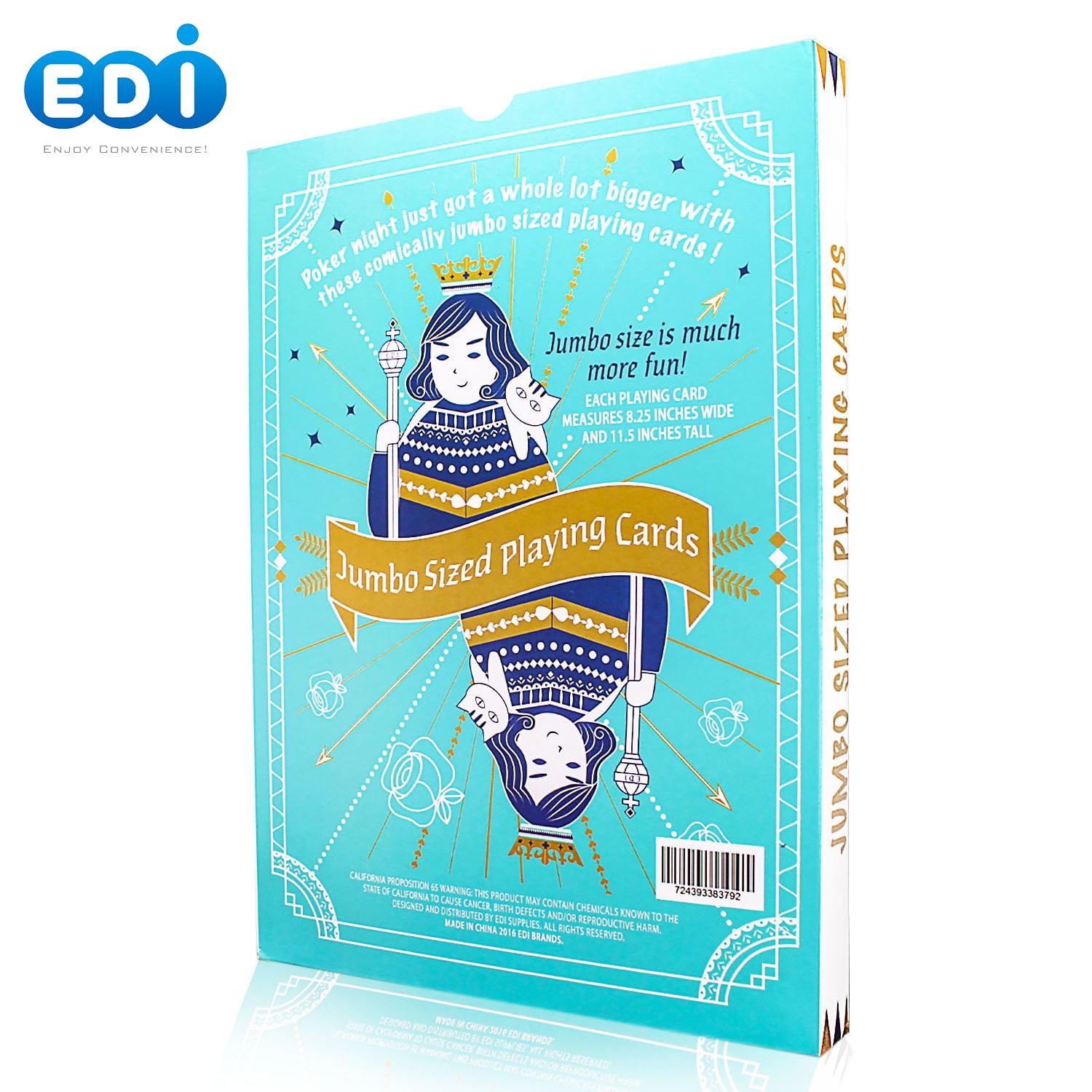 Edi Super Jumbo Playing Cards With Large Numbers Size 11 5 X 8 25 edi-super-jumbo-playing-cards-with-large-numbers-size-11-5-x-8-25