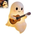 Beige Resin Ghost Statue Night Light Creative Desktop Dining Table ...