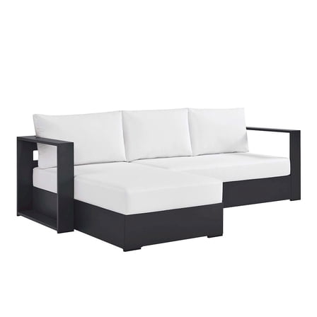 Tahoe 4-Piece Sectional Sofa Set in Gray Gray - Walmart.com