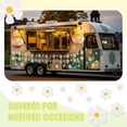 16 Pcs Flower Car Magnet Retro Hippie Refrigerator Flower Magnets ...