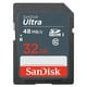 SanDisk Ultra - Flash memory card - 32 GB - Class 10 - SDHC UHS-I - Walmart.com