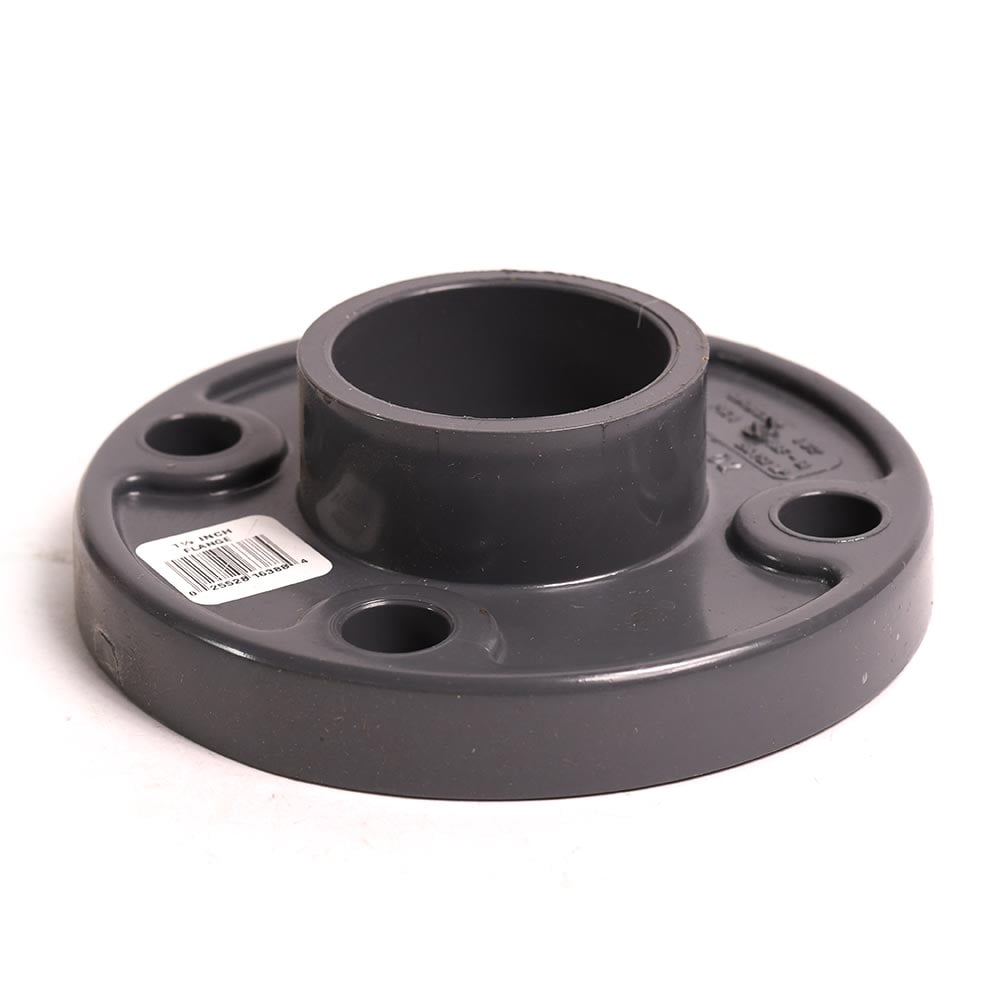 Thrifco Plumbing 8216406 1-1/2 Inch Slip PVC Floor Flange SCH 80 ...