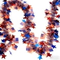American Flag & Star Red White Blue Fairy Lights, Battery Operated ...