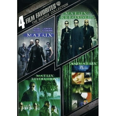 The Matrix 4-film Collection (Walmart Exclusive) (DVD + Digital Copy ...