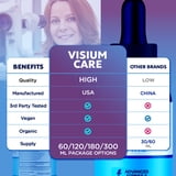 Visium Care Vision Support Drops Advanced Formula Eye Health Supplement ...
