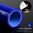 Silicone Intercooler Inlet Intake Hose Piping Kit Clamps Fit for Ford ...