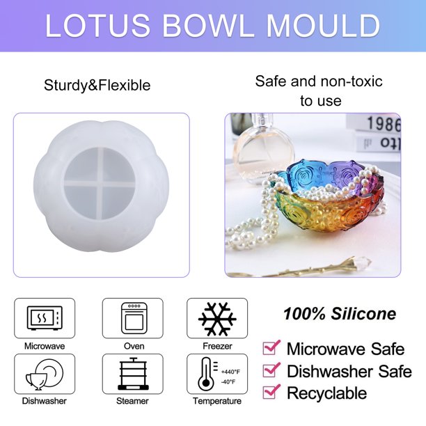 Mymisisa DIY Decoration Mold Soft Silicone Multipurpose Petal Shape for ...