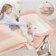 Free Shipping! Folding Baby Bassinet Bedside Bassinet Travel Crib with ...
