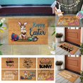 Funny Easter Bunny Welcome Door Mat - Giftable Holiday Floor Mat for ...
