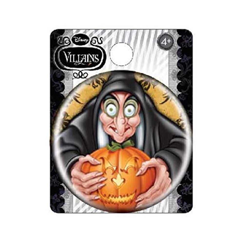 Wicked Witch Disney Villians Button Pin - Walmart.com