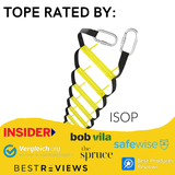 Fire Escape Ladder 8 m 3 Story | Rope Ladder Fire Escape for Homes 3rd ...