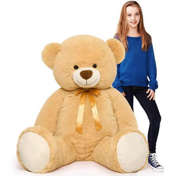 MorisMos Giant Teddy Bear 51'' Stuffed Animal Soft Big Teddy Bear Plush ...