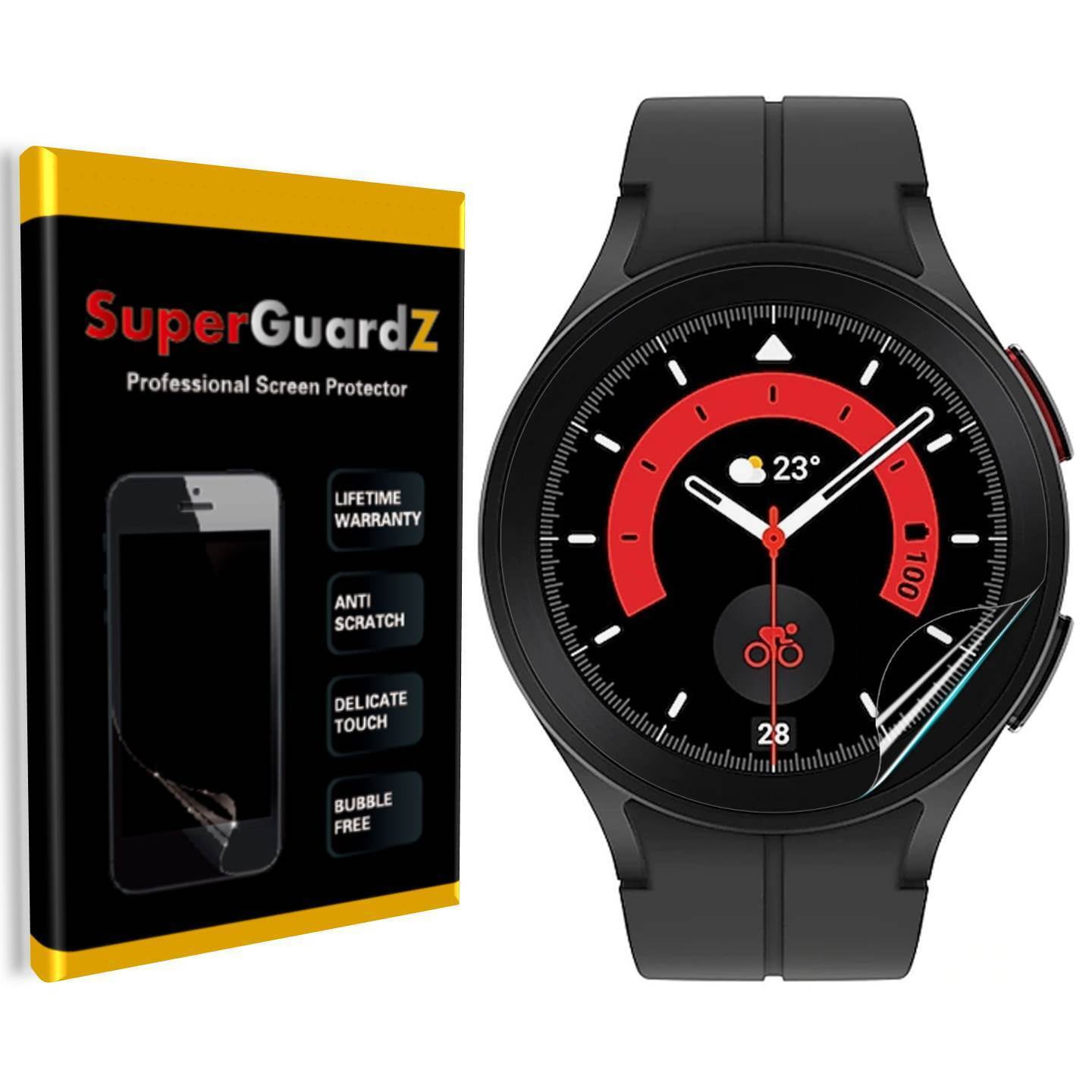 [8-Pack] For Samsung Galaxy Watch 5 (44 mm) - SuperGuardZ Screen ...