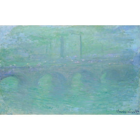 Waterloo Bridge Poster Print (36 x 24) | Walmart Canada