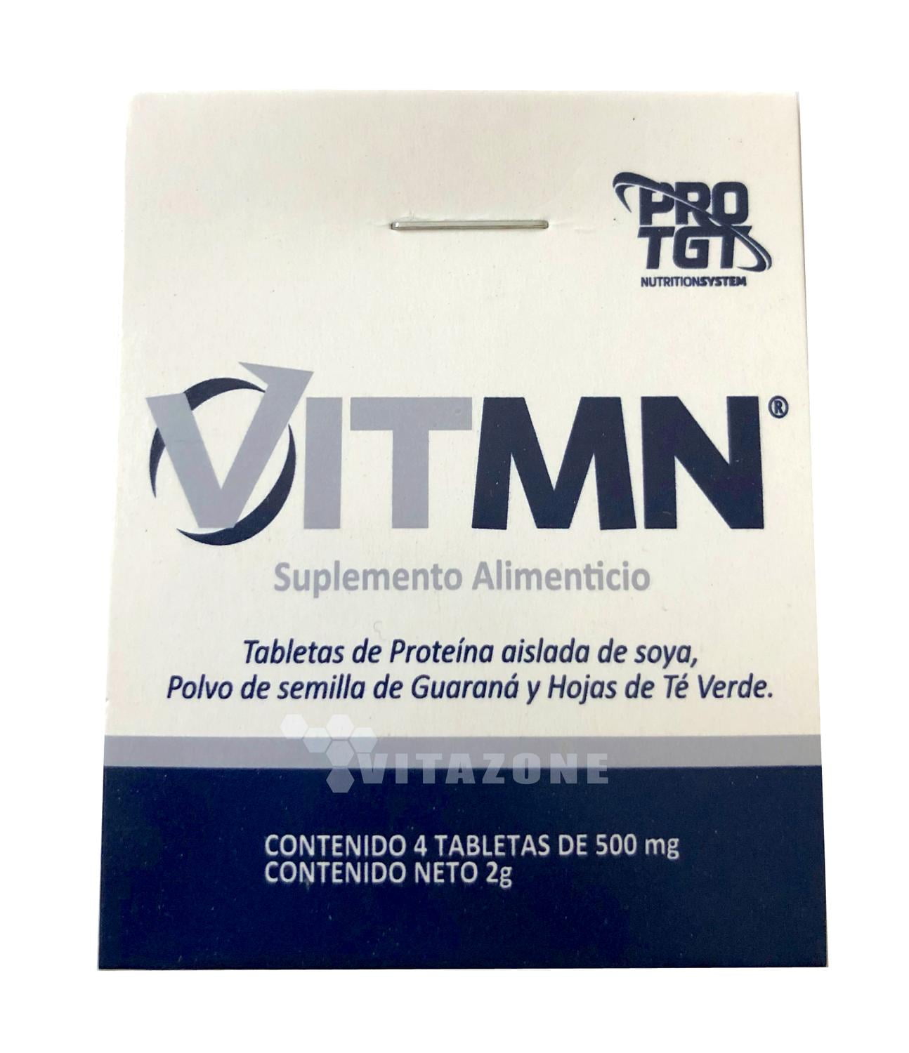 VITMEN (energizante) 4 tabletas de 500 mg PROTGT. | Walmart en línea