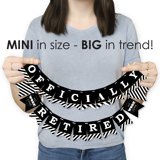 Big Dot of Happiness Happy Retirement - Retirement Party Mini Pennant ...
