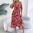 Black Womens Beach Happy Festival Gift Slip Off The Dresses for Ladies ...