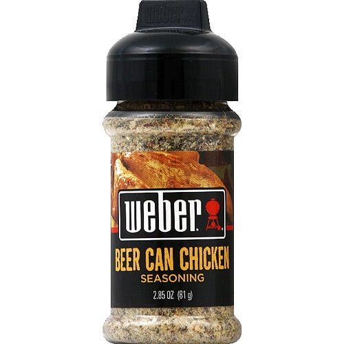 Weber Beer Can Chicken Seasoning, 2.85 oz., (Pack of 6) - Walmart.com