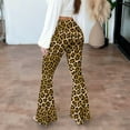 DailyTrove Women's Wide-Leg Lounge Pants - Classic Leopard Print ...