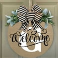 2024 Last Name Year Round Front Door Wreath 26 Last Names Alphabet Door ...