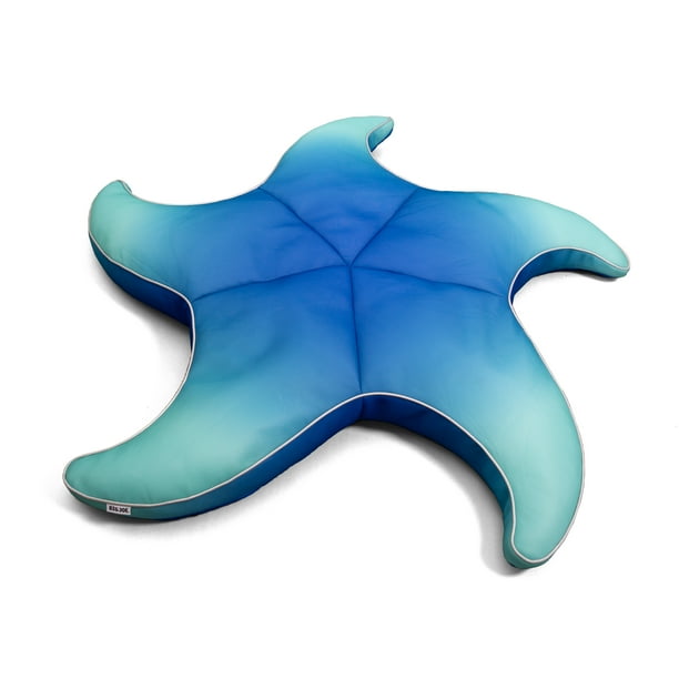 Big Joe Wavy Starfish No Inflation Needed Novelty Pool Float, Le Ombre ...