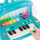 B. toys Hippo Pop Play Piano Musical Toy with Lights Sounds Nursery ...