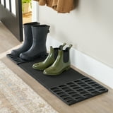Better Homes & Gardens Polyester Entryway Shoe Mat with Drying Rack ...